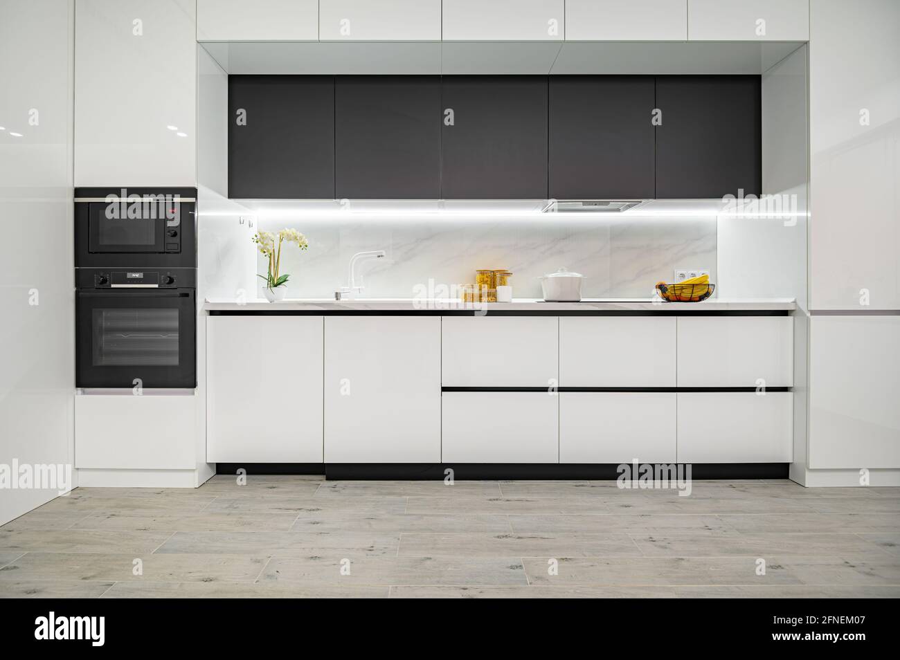White fridge front view hi-res stock photography and images - Alamy