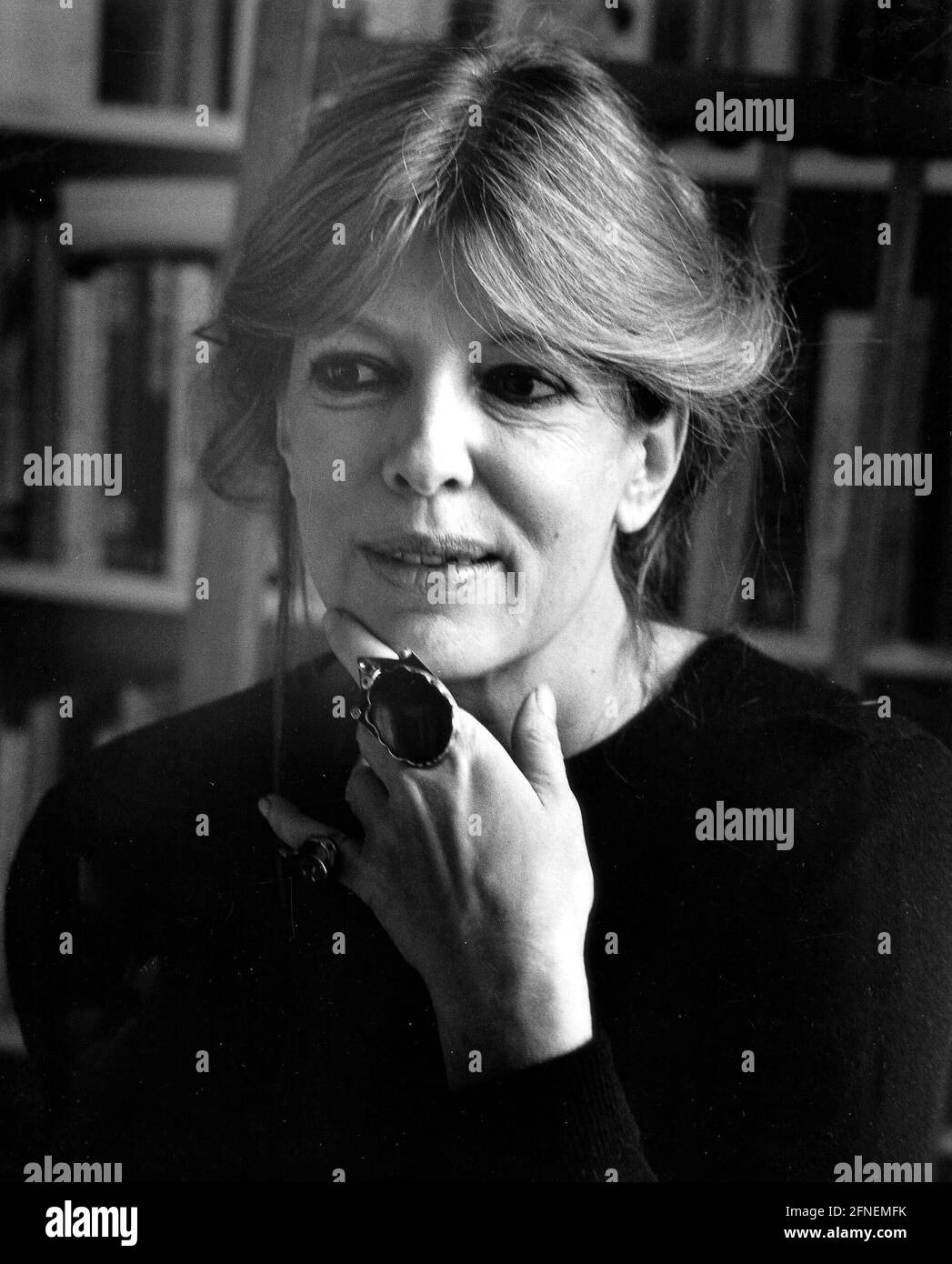 Susanne Brogger, Danish writer, Copenhagen (1992). [automated ...