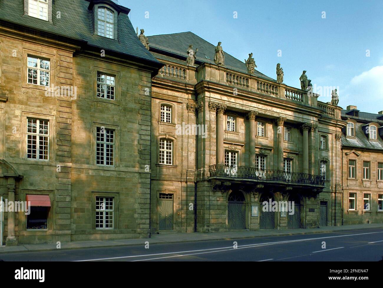 Rococo theatre in Bayreuth from the 18th century. [automated ...
