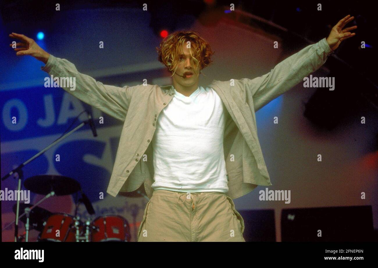 Florian Walberg from the pop group 'Bed and Breakfast'. [automated ...