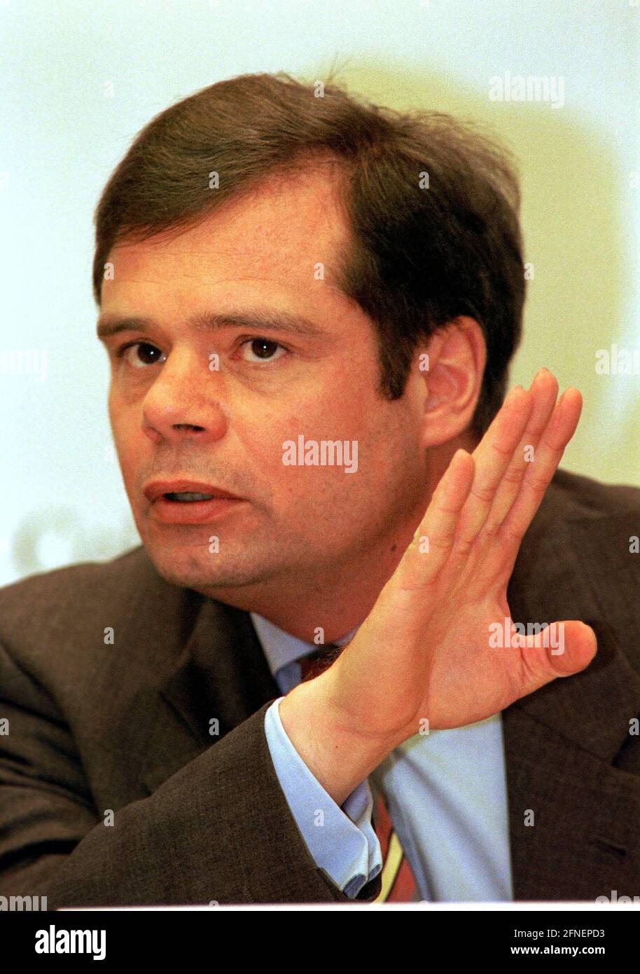 Friedbert Pflüger, CDU, MdB, at a discussion event in Berlin ...