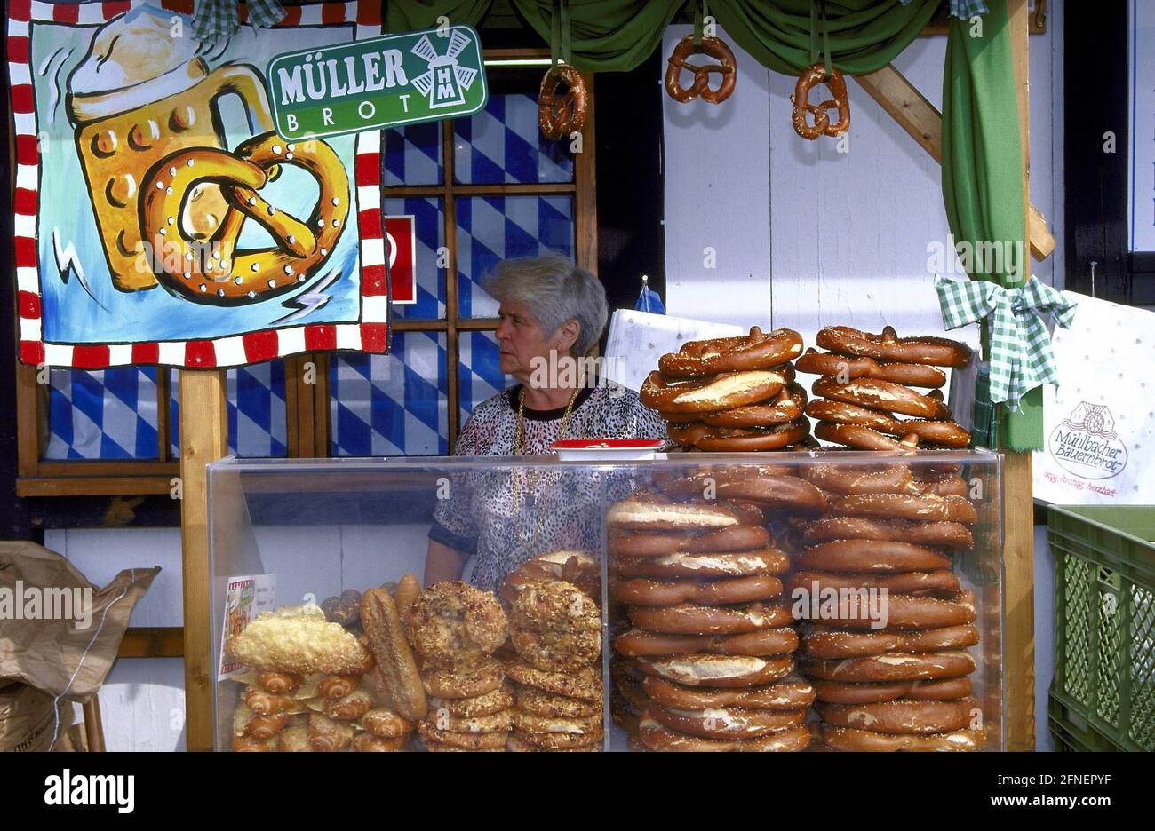 German Pretzel Stand