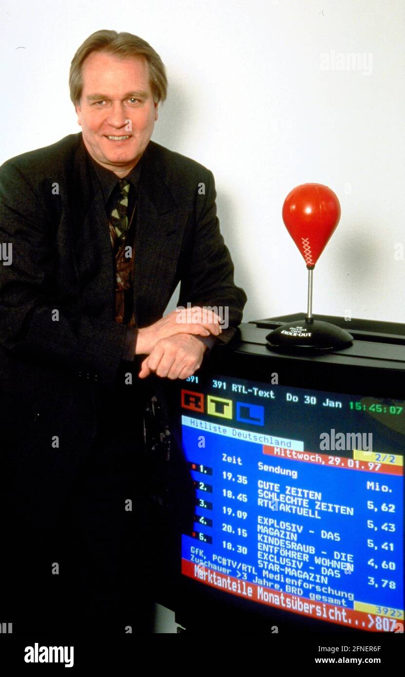 Sports journalist Michael Lion. [automated translation] Stock Photo - Alamy