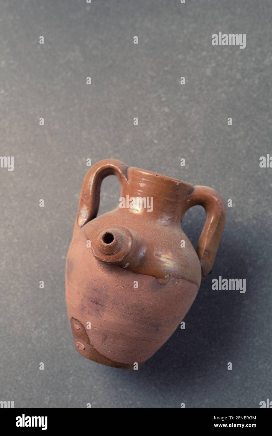 Botijo. Traditional spanish pottery jug for water Stock Photo - Alamy