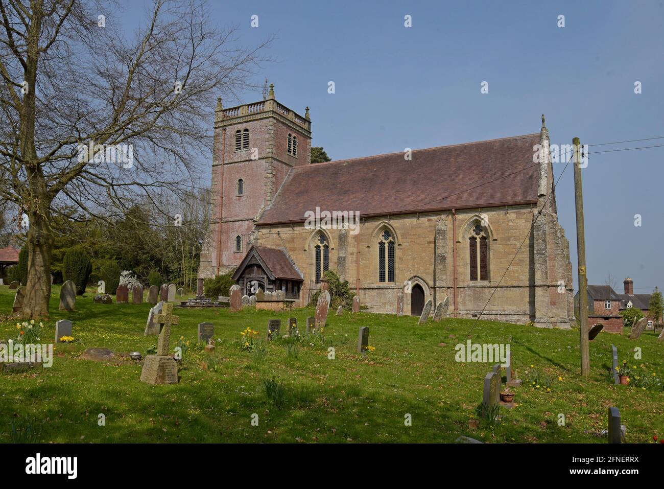 St Peter's Church, Chelmarsh, Shropshire, UK Stock Photo - Alamy