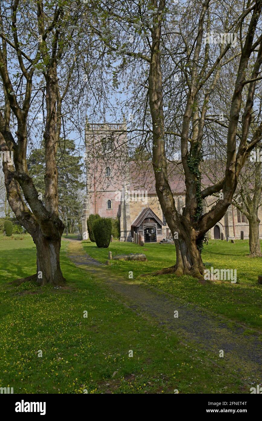 St Peter's Church, Chelmarsh, Shropshire, UK Stock Photo - Alamy