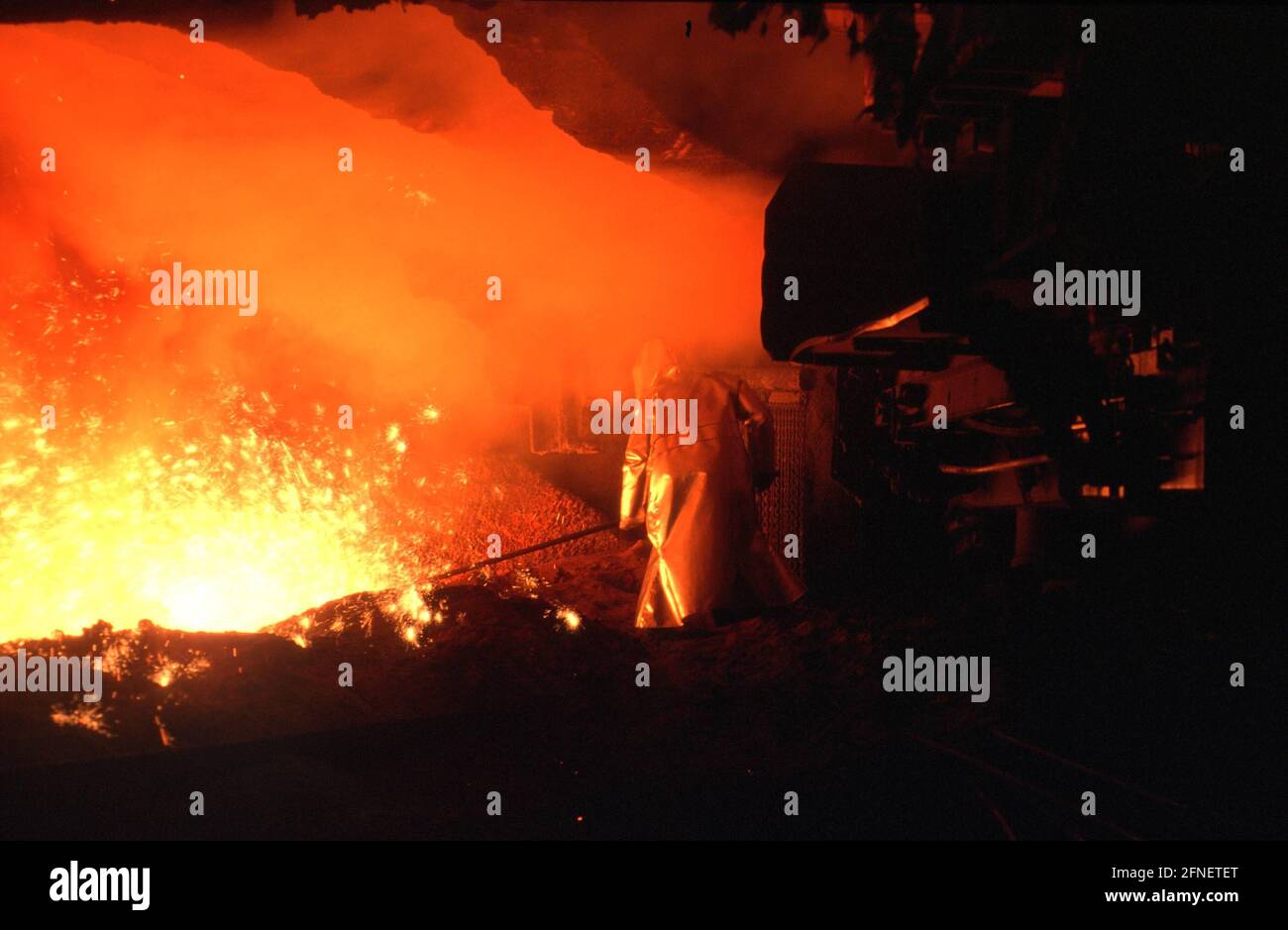Blast furnace tapping hi-res stock photography and images - Alamy