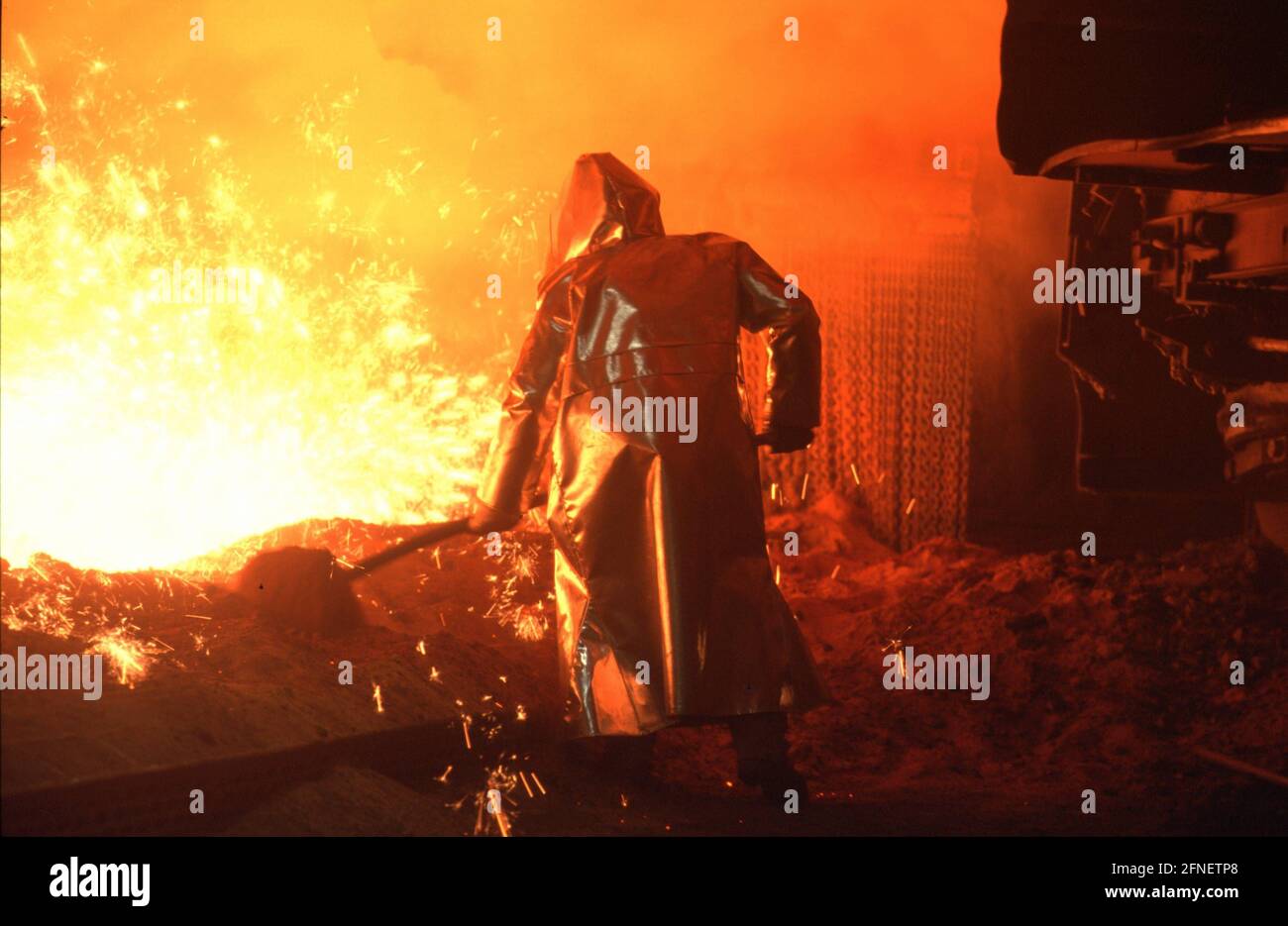 Blast furnace tapping hi-res stock photography and images - Alamy