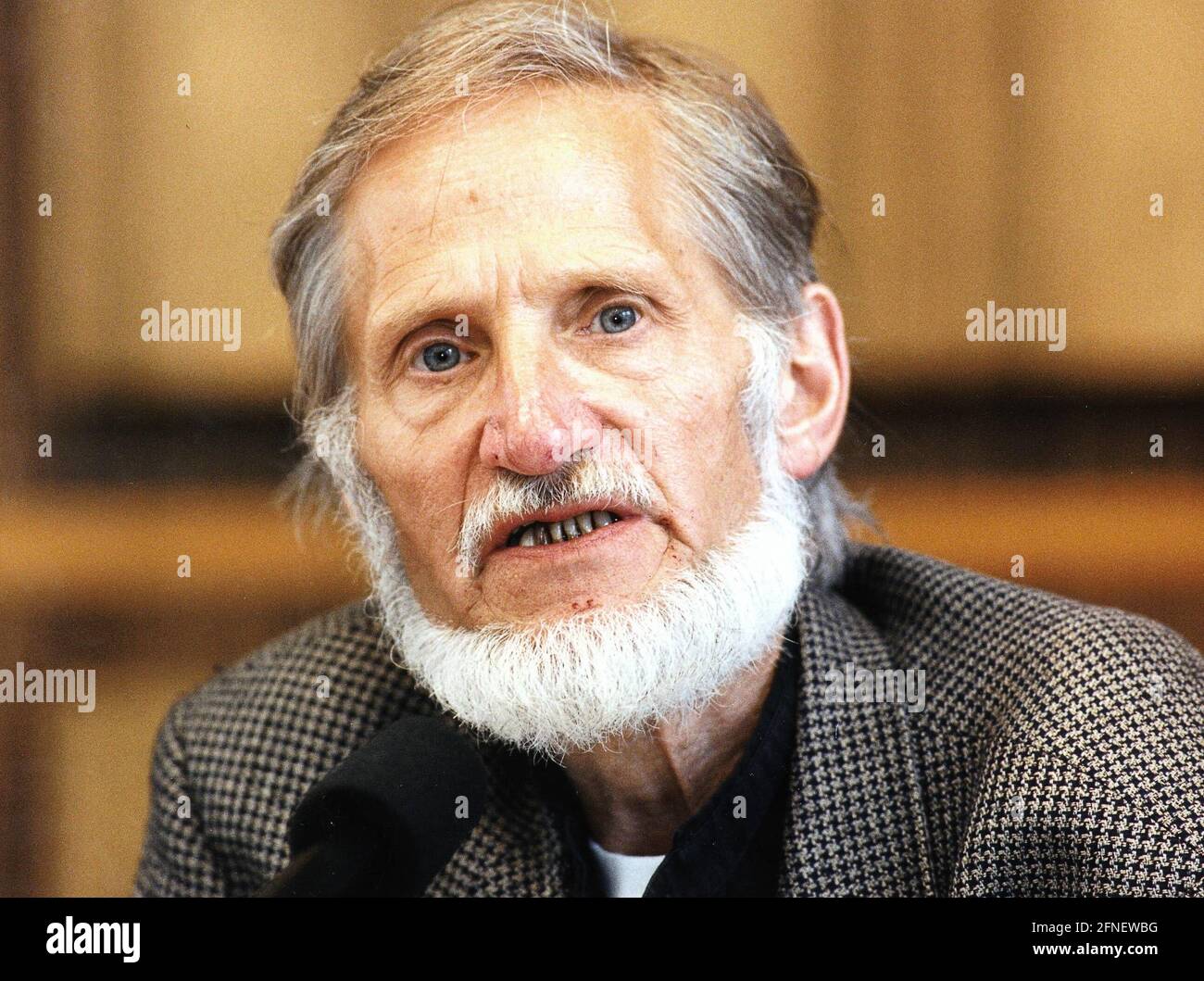 Rupert Neudeck, Spokesman and Chairman of Cap Anamur/Deutsche Notärzte ...