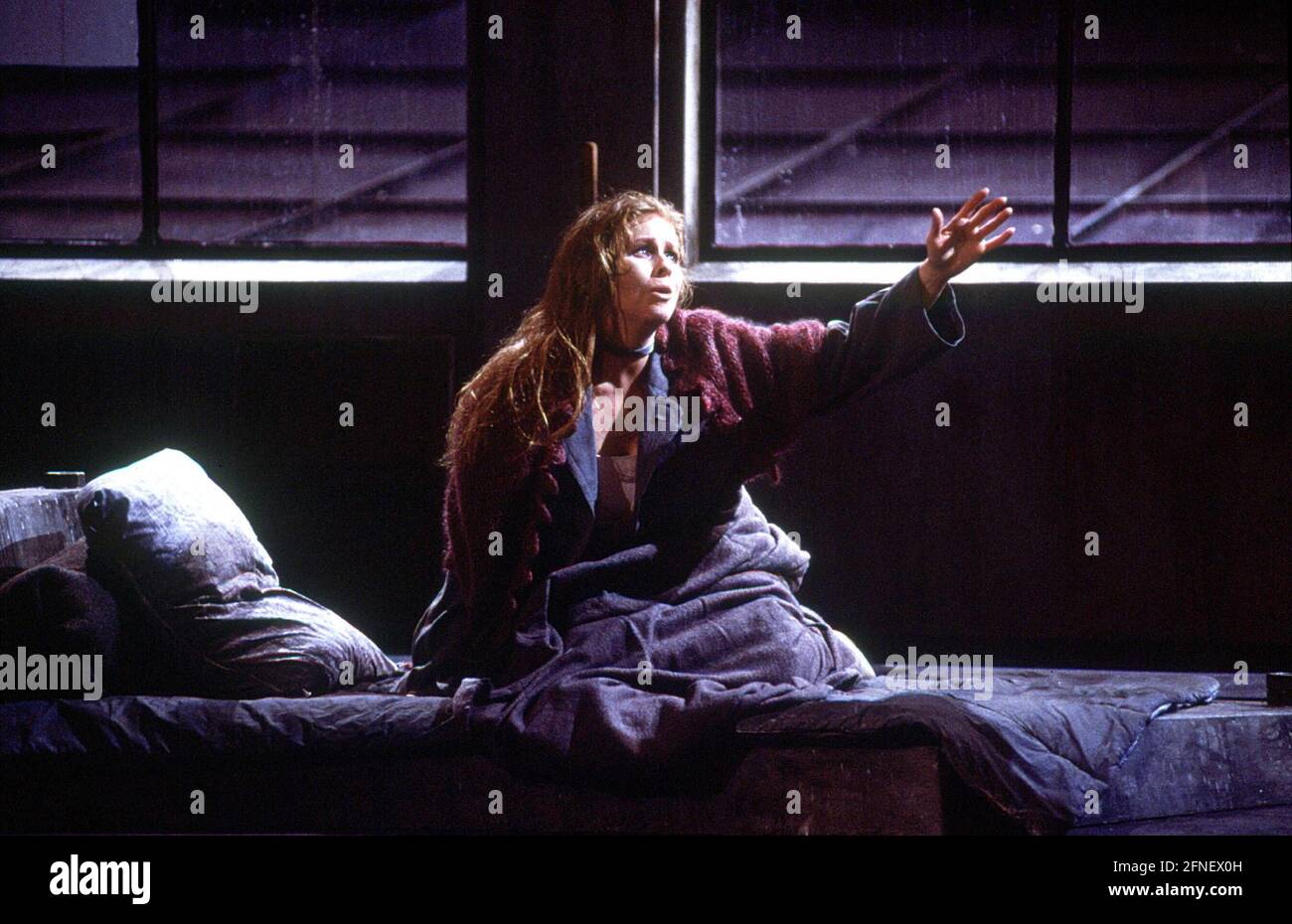 "Scene with Sandra Moon in the Puccini opera ""La Bohäme"" at the ...