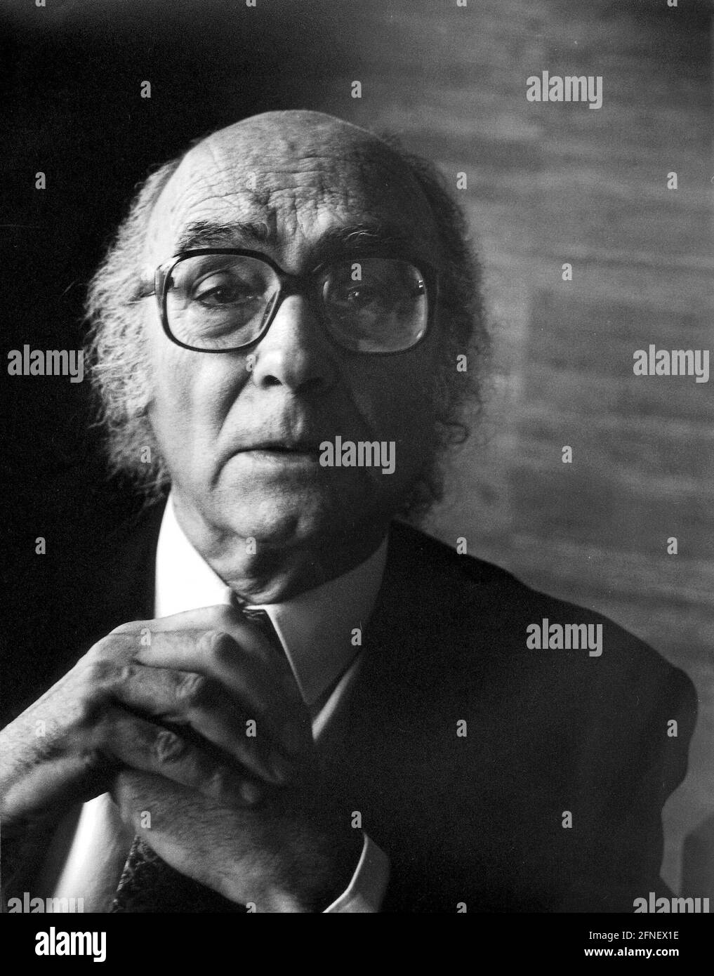 Jose Saramago (born 1922) Portuguese writer. He was awarded the Nobel ...