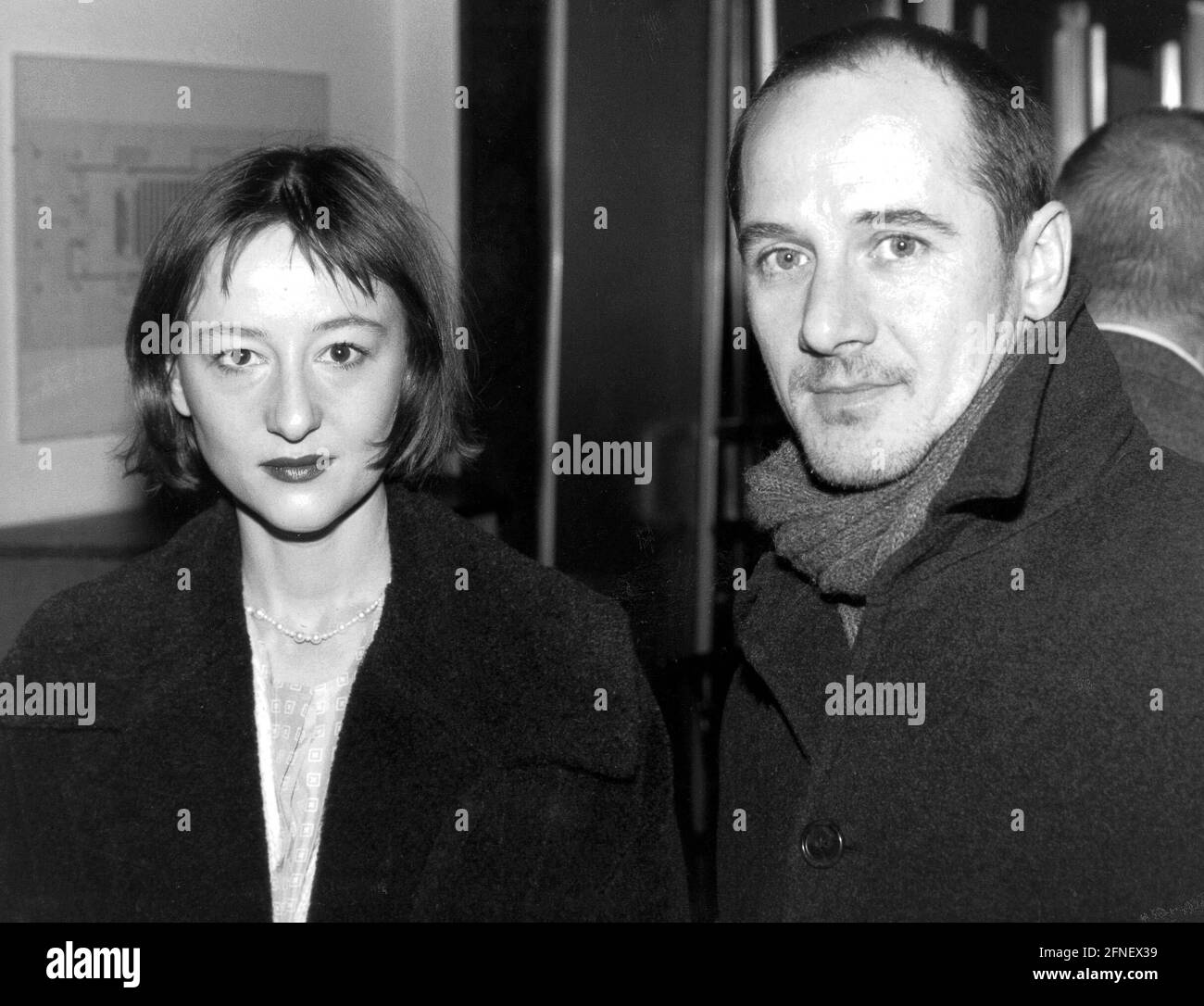 Susanne Lothar and her acting colleague Ulrich Mühe. [automated ...