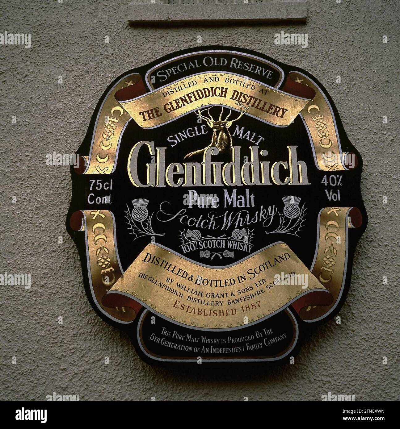 Glenfiddich advertising hi-res stock photography and images - Alamy