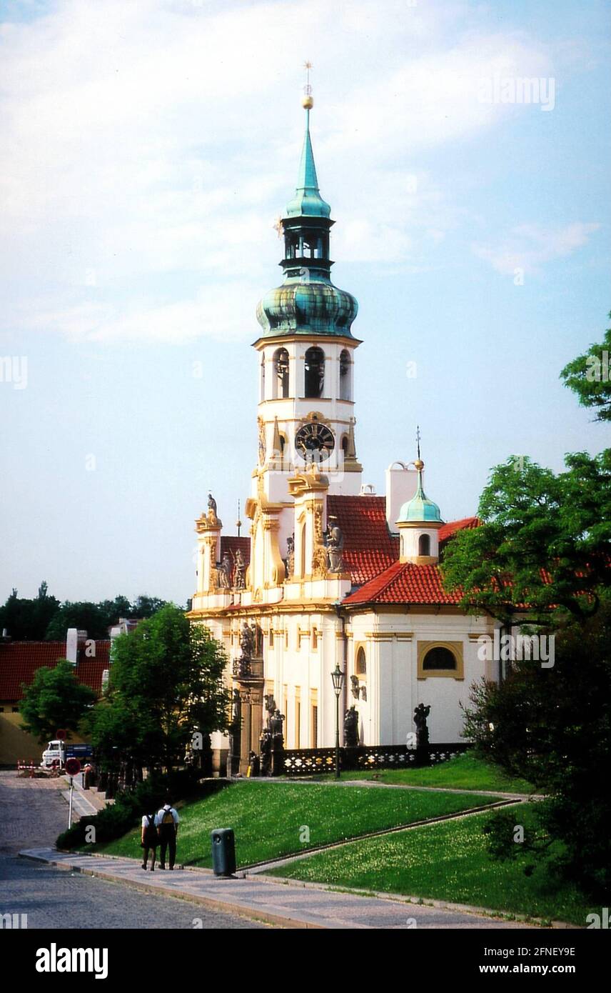The Loreto Sanctuary (Loreta) is located near Prague Castle and owes ...