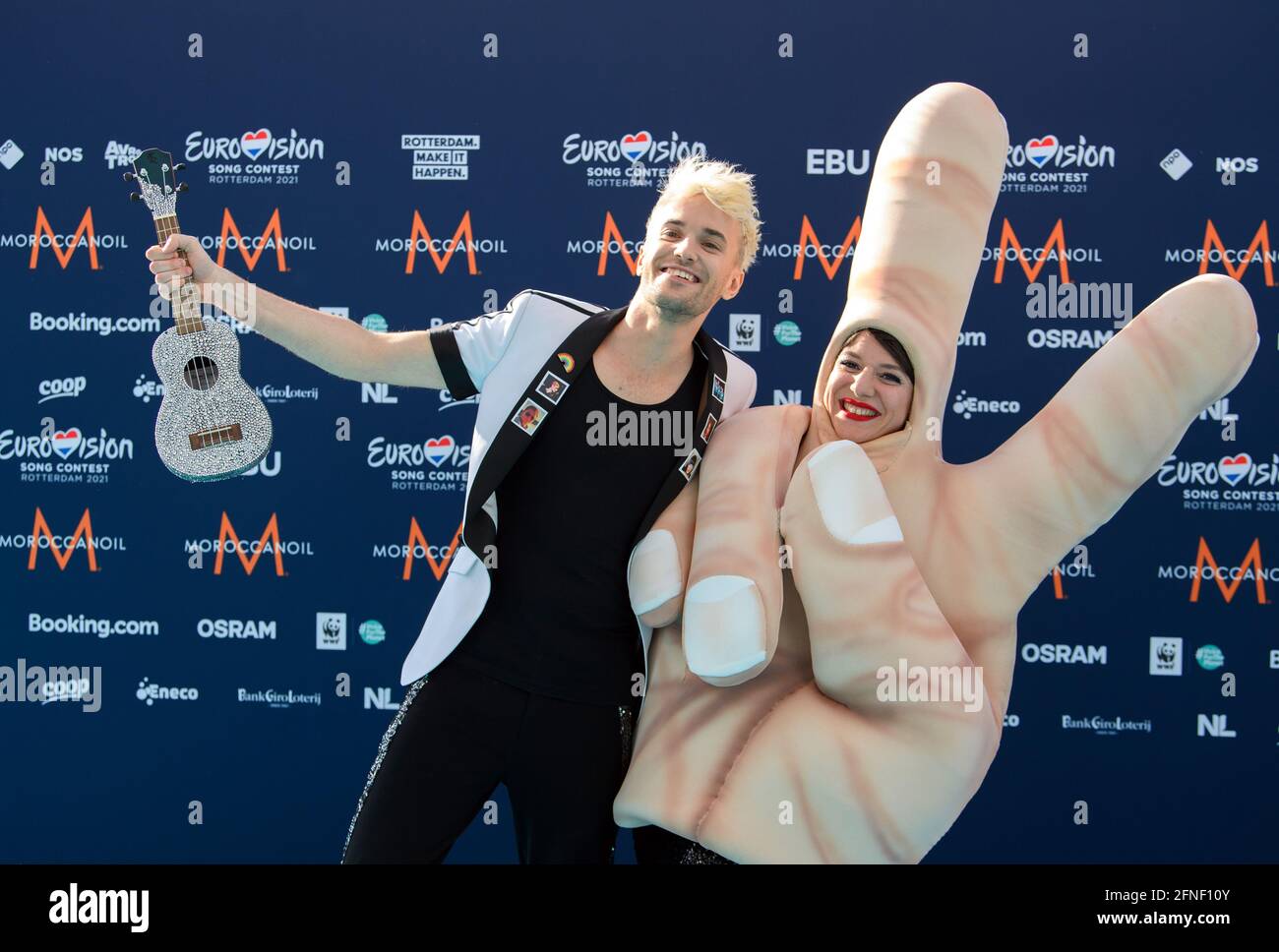 Rotterdam, Germany. 16th May, 2021. Eurovision Song Contest (ESC ...