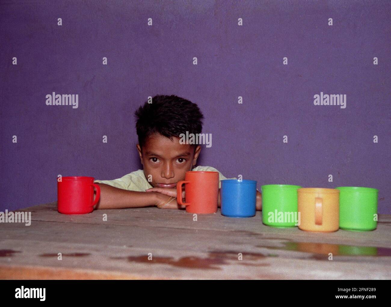 A boy in the Panti Asuhan Seroja orphanage. Many children lost their ...