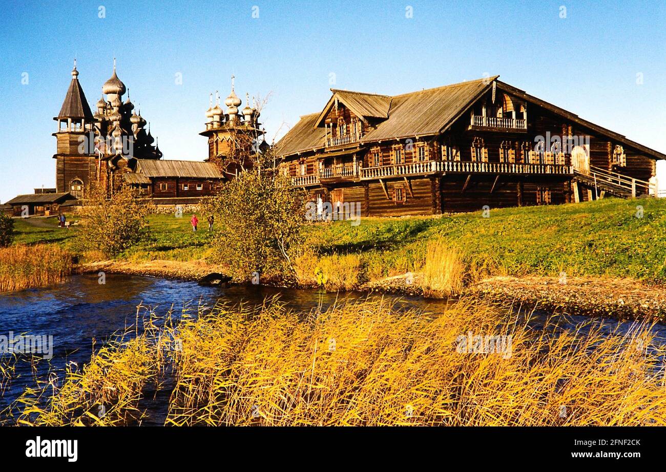 The Church of Christ the Vindicator and an adjacent manor house in the ...
