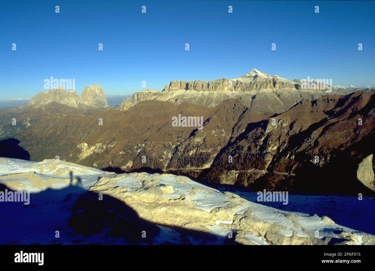 The Sella massif in the Dolomites (South Tyrol). [automated translation ...