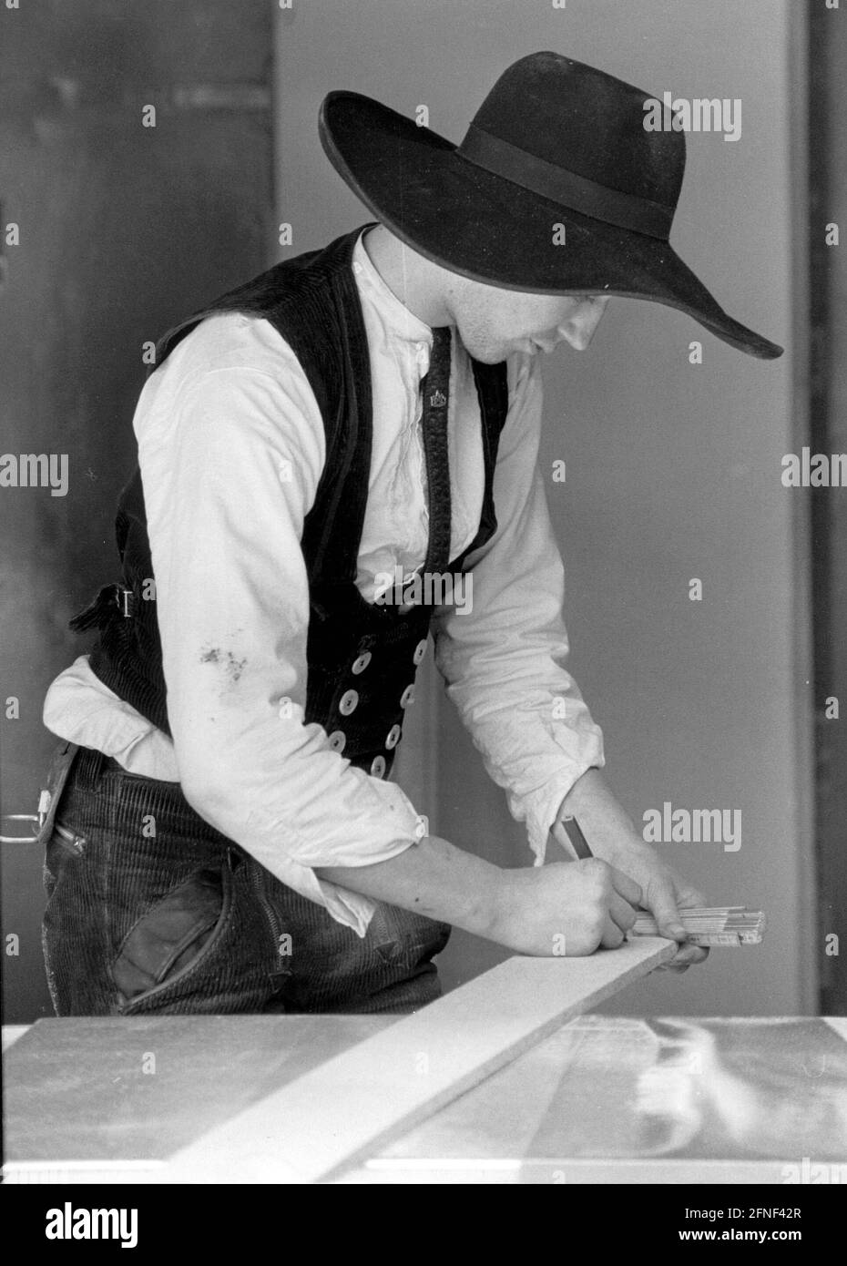 Traditional carpenter hat hi-res stock photography and images - Alamy