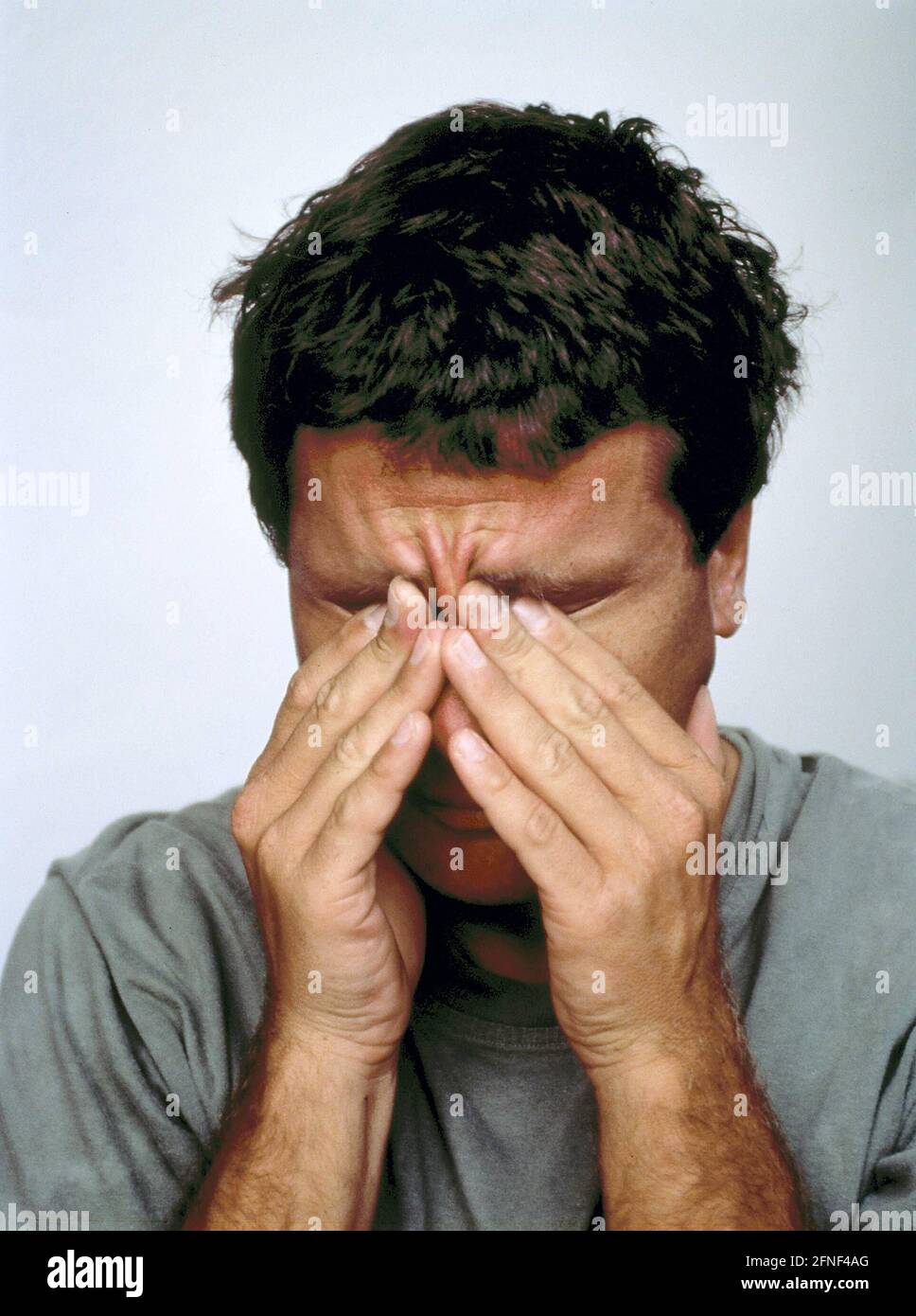 Symbolic image of fatigue and exhaustion. [automated translation] Stock ...