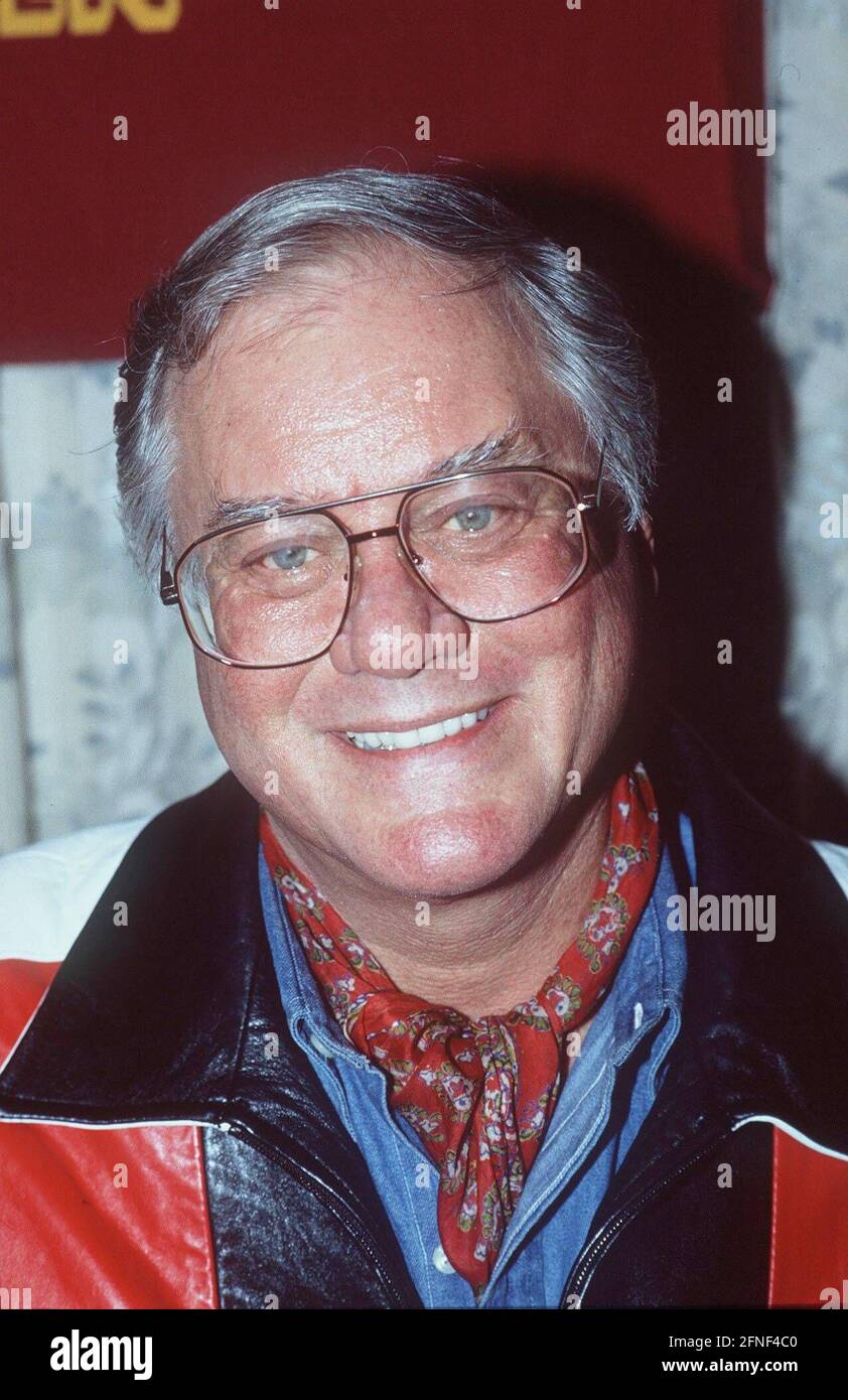 Larry Hagman, American actor. [automated translation] Stock Photo - Alamy