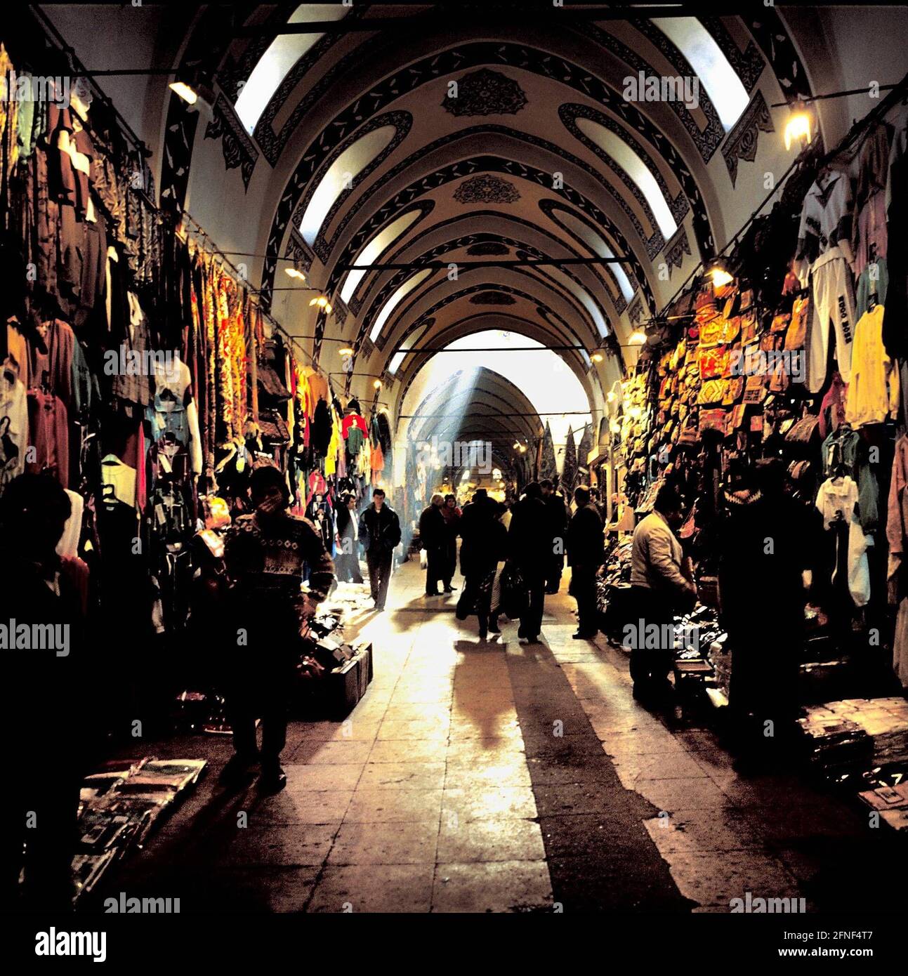 In the covered bazaar of Istanbul, the oldest in the city. [automated ...