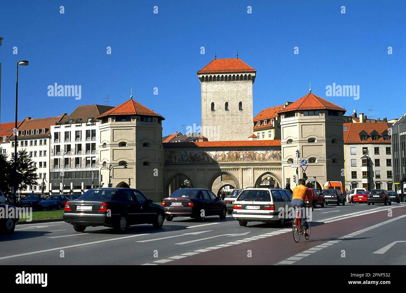 The Isar Gate was part of the medieval city fortifications under Ludwig ...