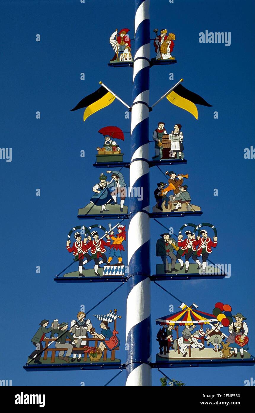 Maypole art hi-res stock photography and images - Alamy