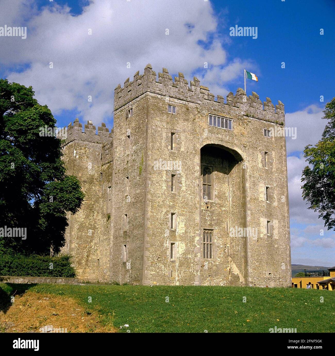 View of the ruins of the 15th century castle. [automated translation ...