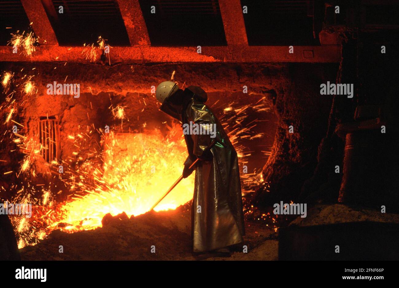 Blast furnace tapping hi-res stock photography and images - Alamy