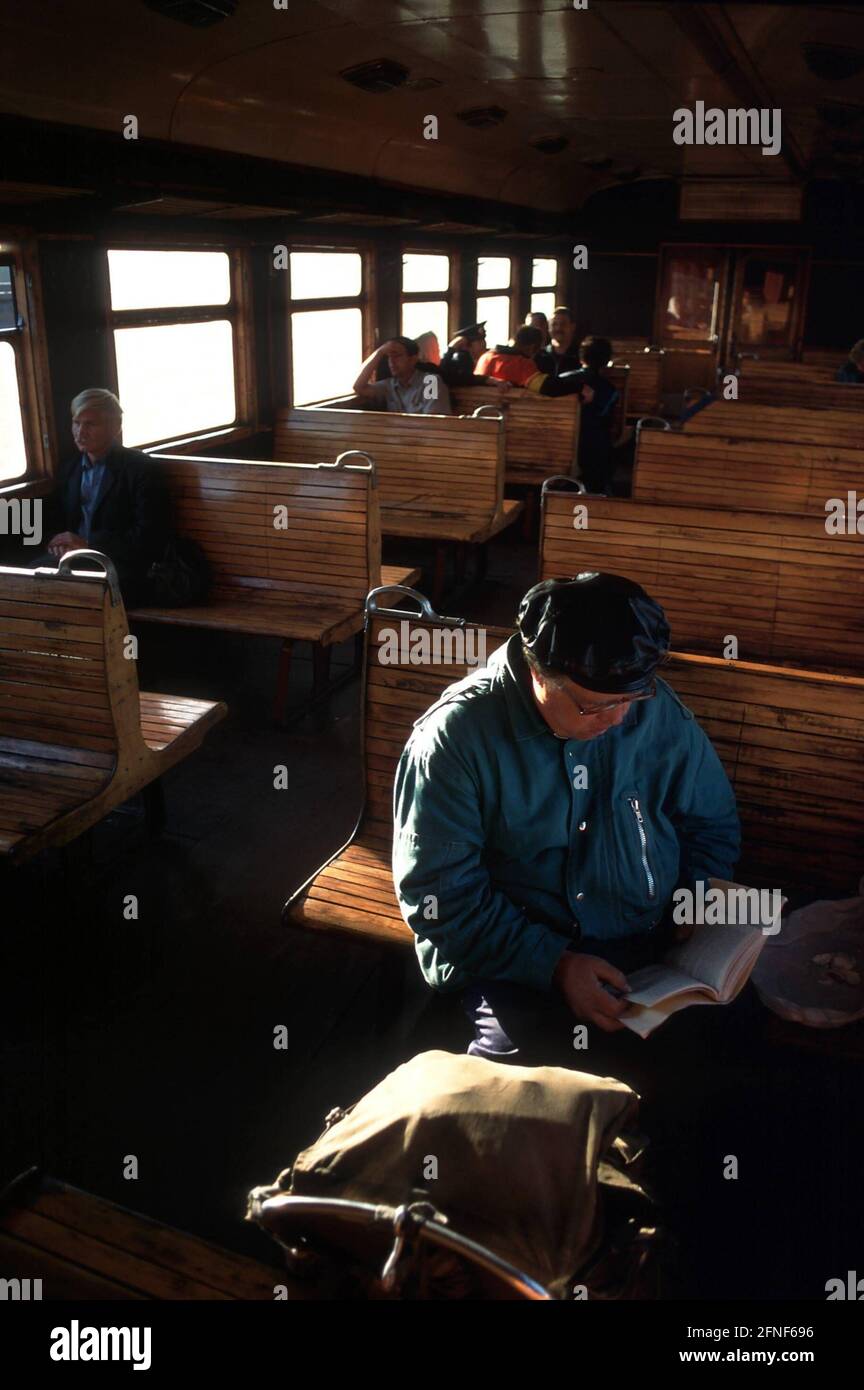 Passengers on the Trans-Siberian Railway. [automated translation] Stock ...