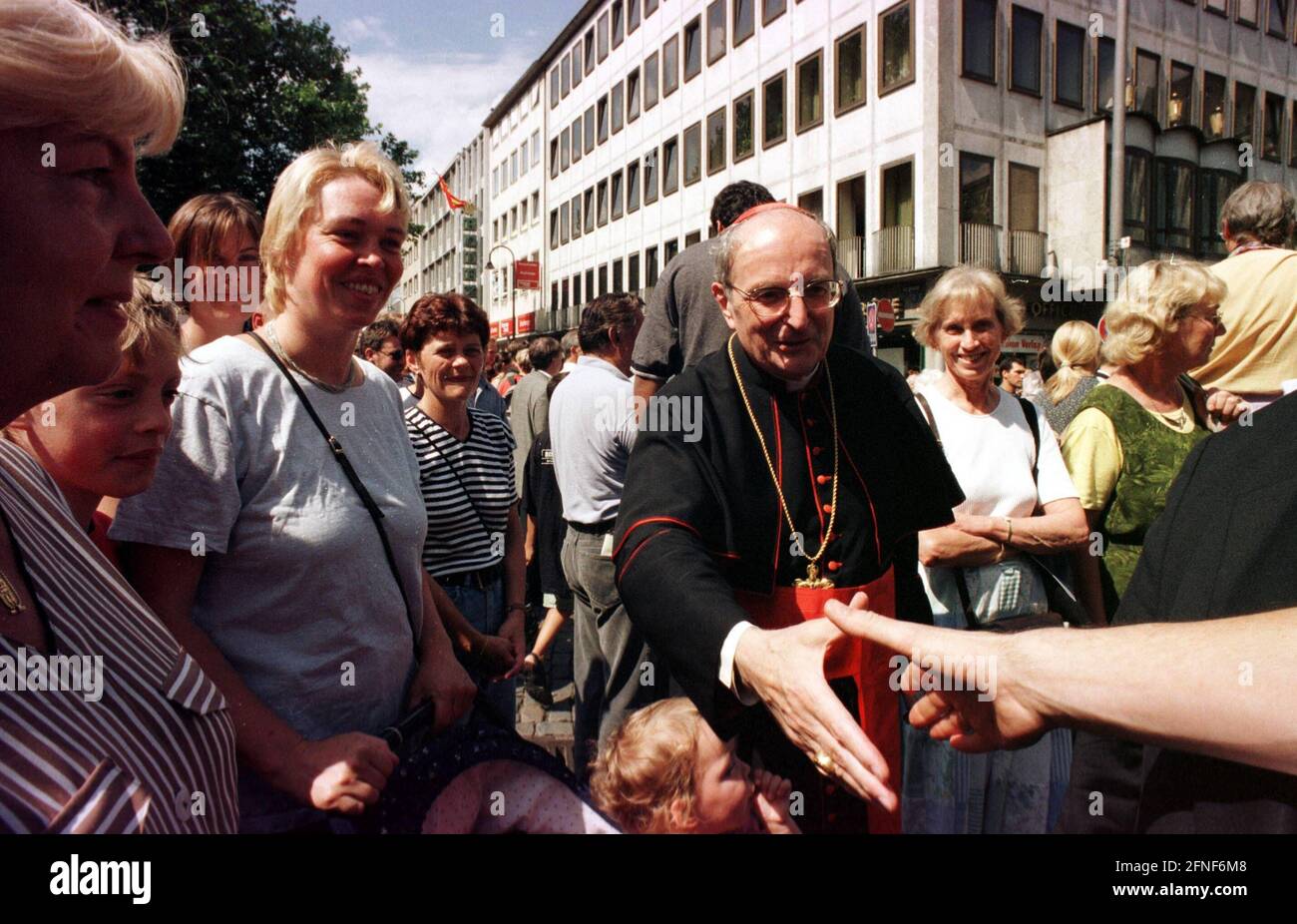 The Cardinal and Archbishop of Cologne, Joachim Meisner, in ...