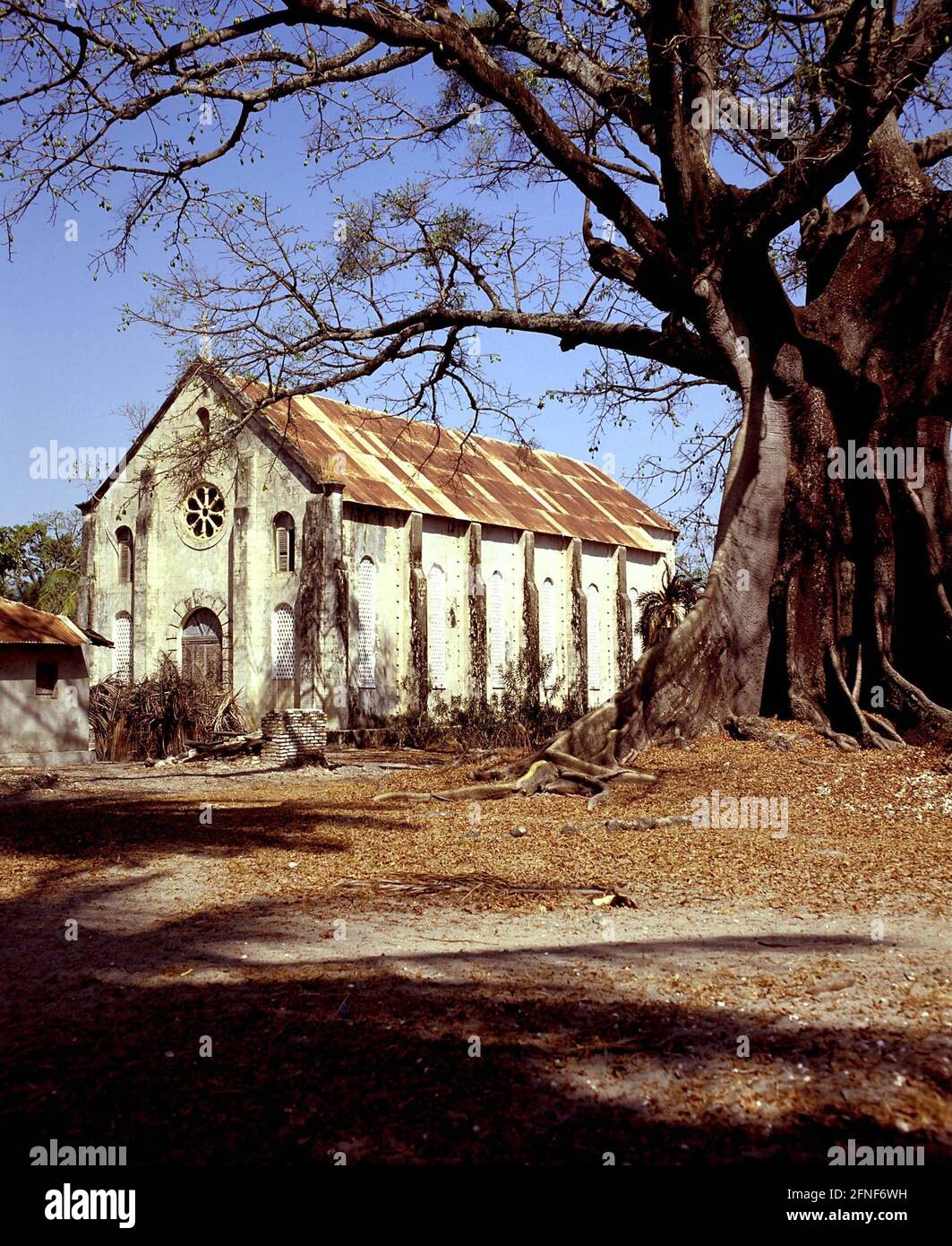 Oldest Christian church in West Africa on the former slave island of ...