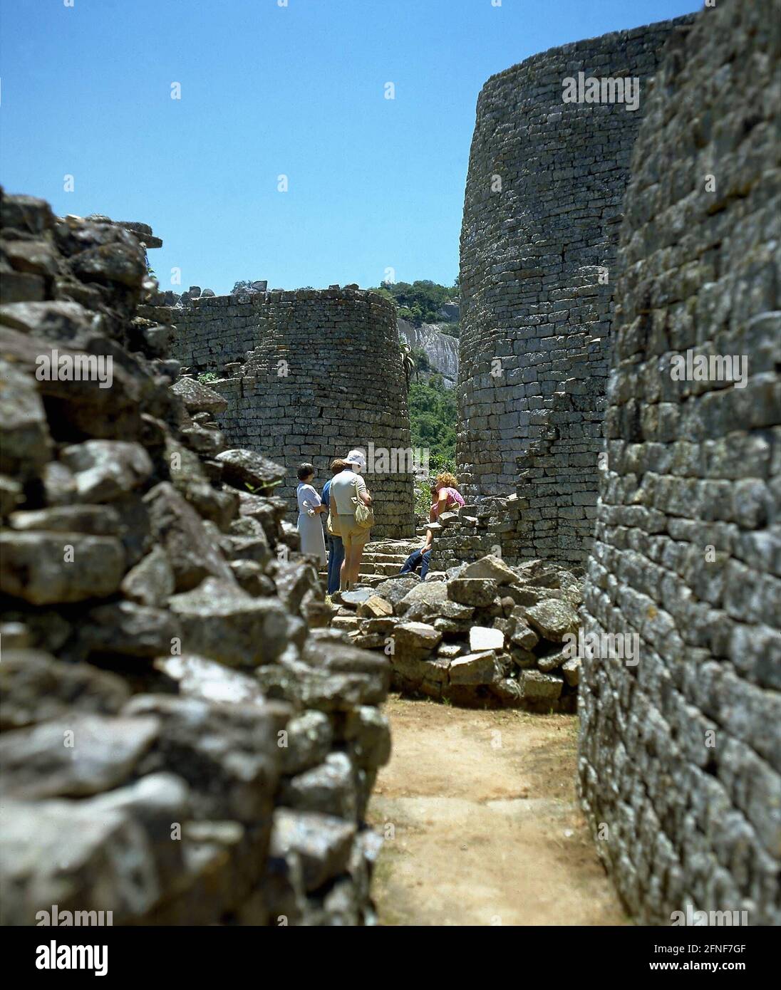 The ruins of Zimbabwe, witnesses of a medieval advanced civilization ...