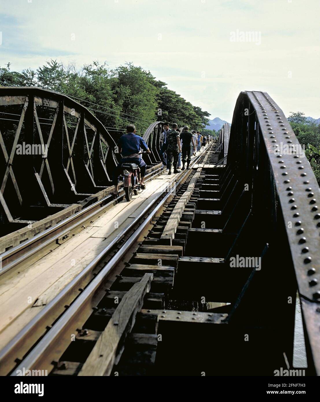 The Japanese had the Bridge on the River Kwai built in 1942/43 by ...
