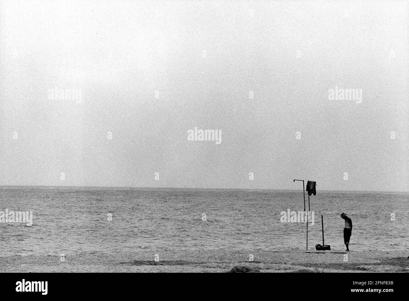Shower at the Red Sea near Tarabin. [automated translation] Stock Photo ...