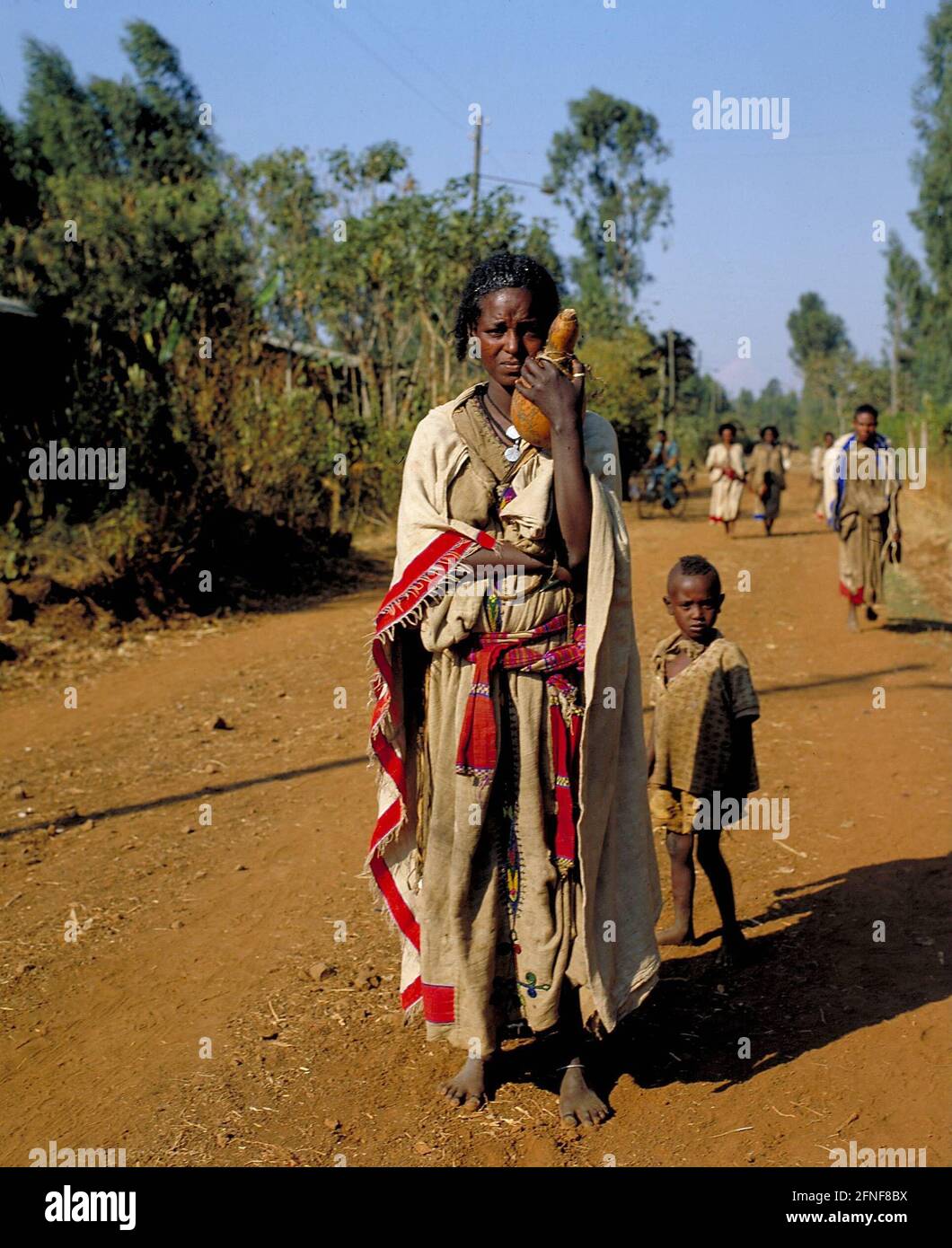 Native woman from the Woito tribe at Lake Tana. [automated translation ...
