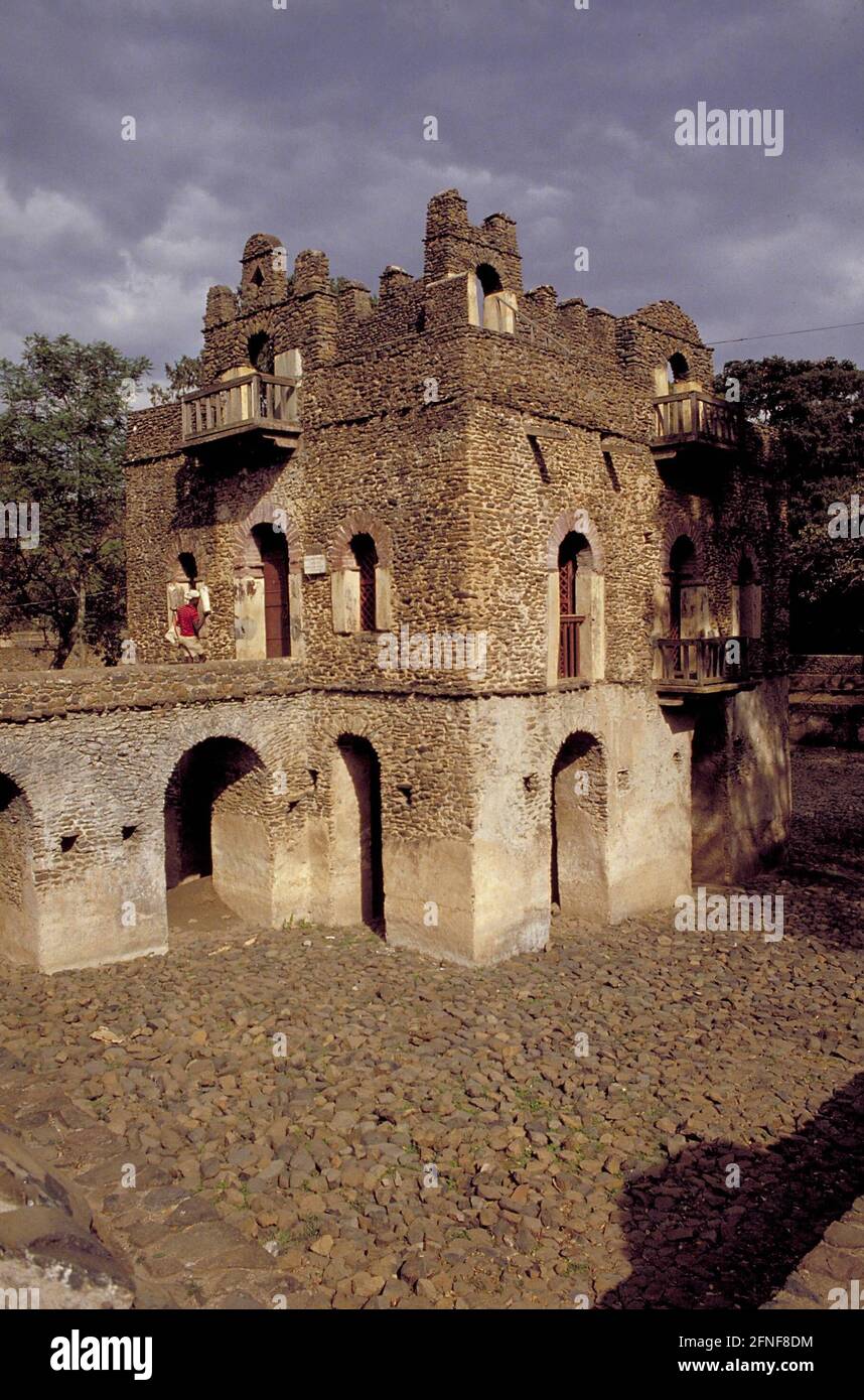 "Palace of the Ethiopian emperor Fasiladas, the so-called ""Gemp"" in ...