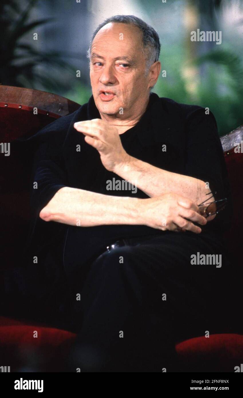 Peter Zadek, theatre director. [automated translation] Stock Photo - Alamy