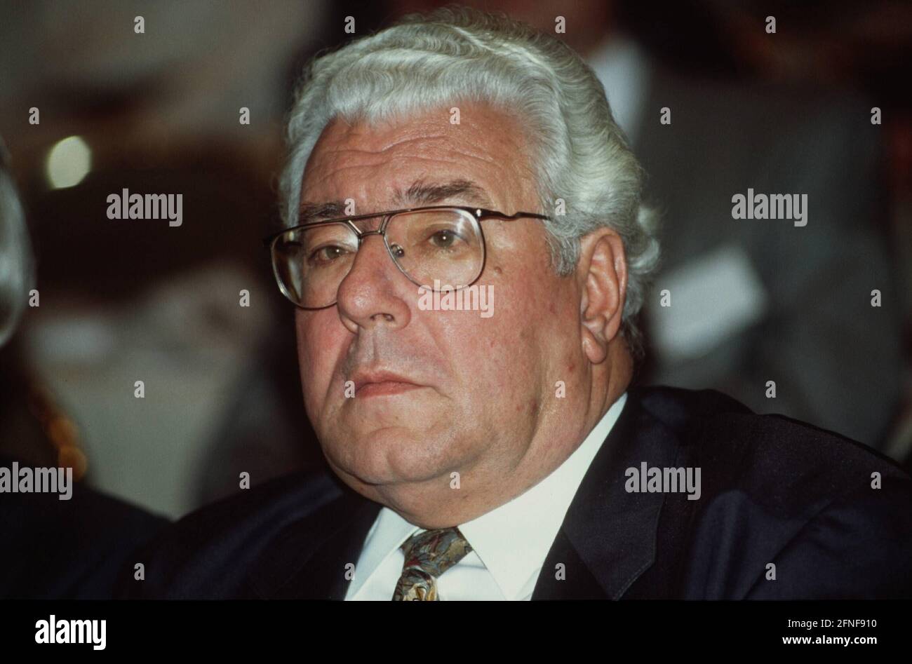 The SPD politician and former Lord Mayor of Cologne NORBERT BURGER ...