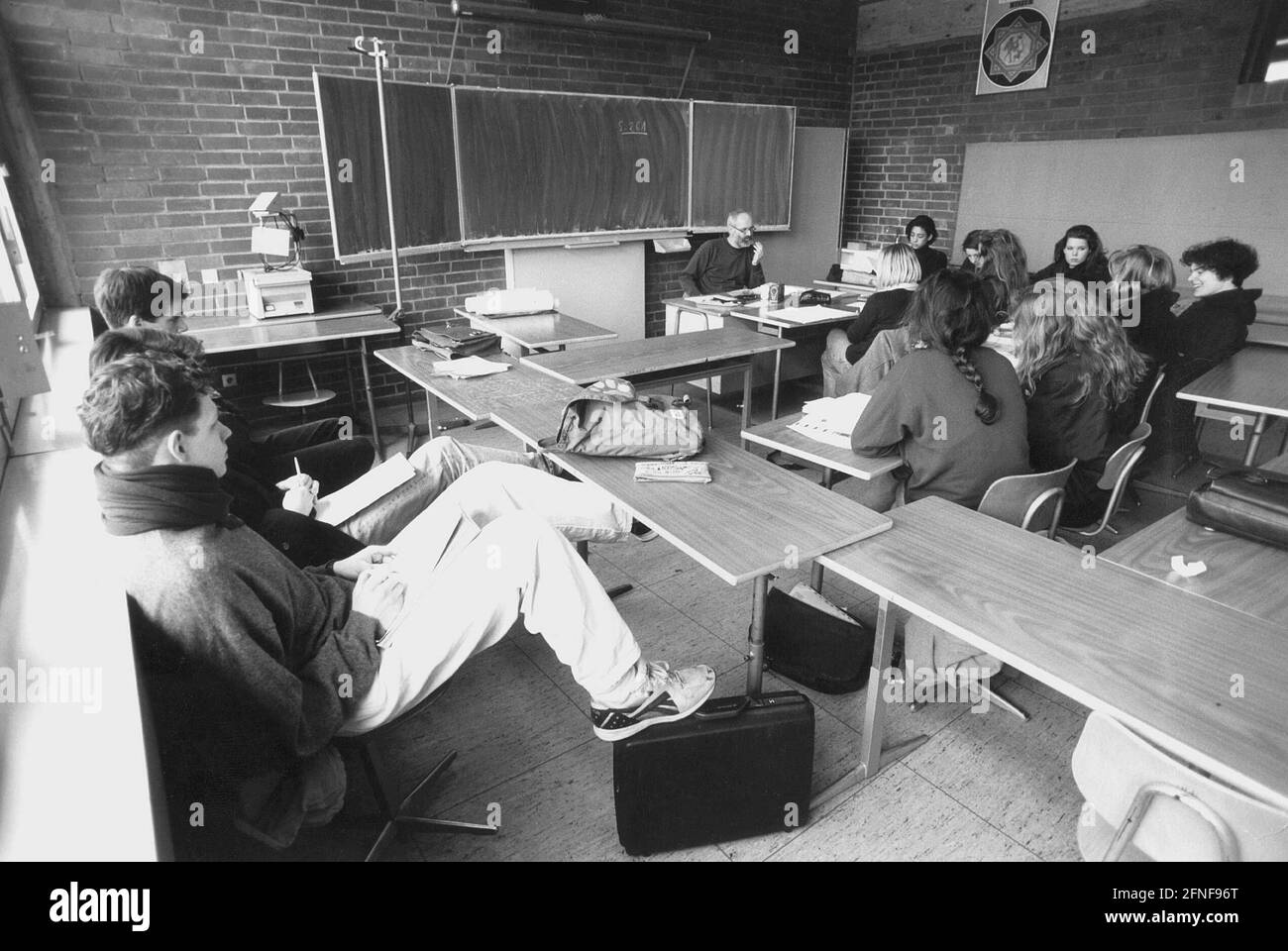 High school group work Black and White Stock Photos & Images - Alamy