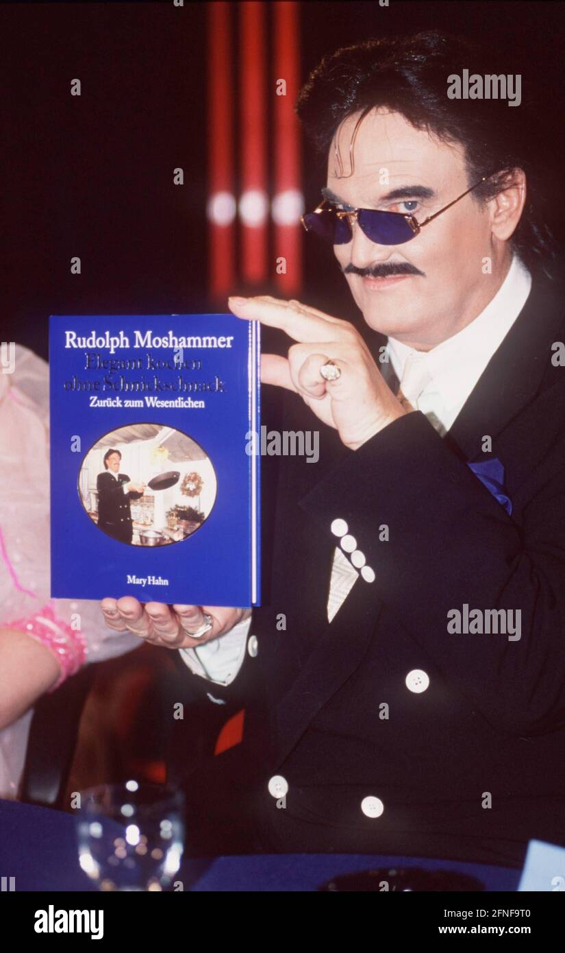 The eccentric Munich fashion designer RUDOLPH MOSHAMMER (photo) is dead ...