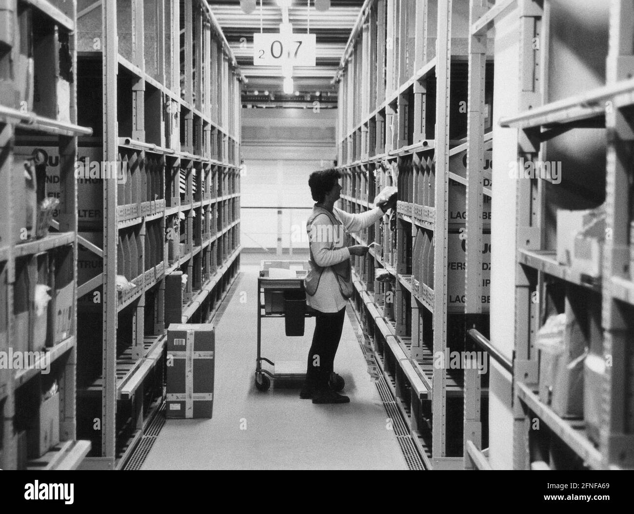 The Quelle mail order company has built a new mail order centre in ...