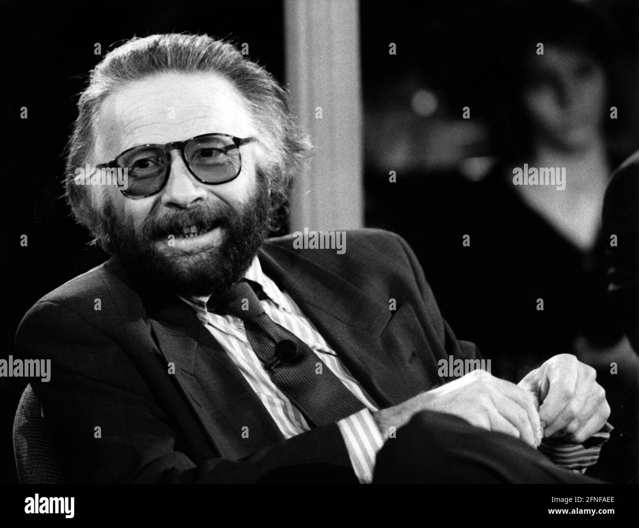 Fritz Raddatz, German writer. [automated translation] Stock Photo - Alamy