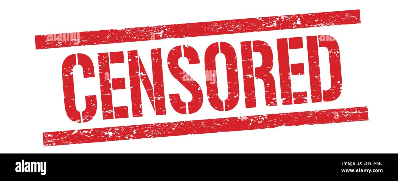 Censored word Cut Out Stock Images & Pictures - Alamy