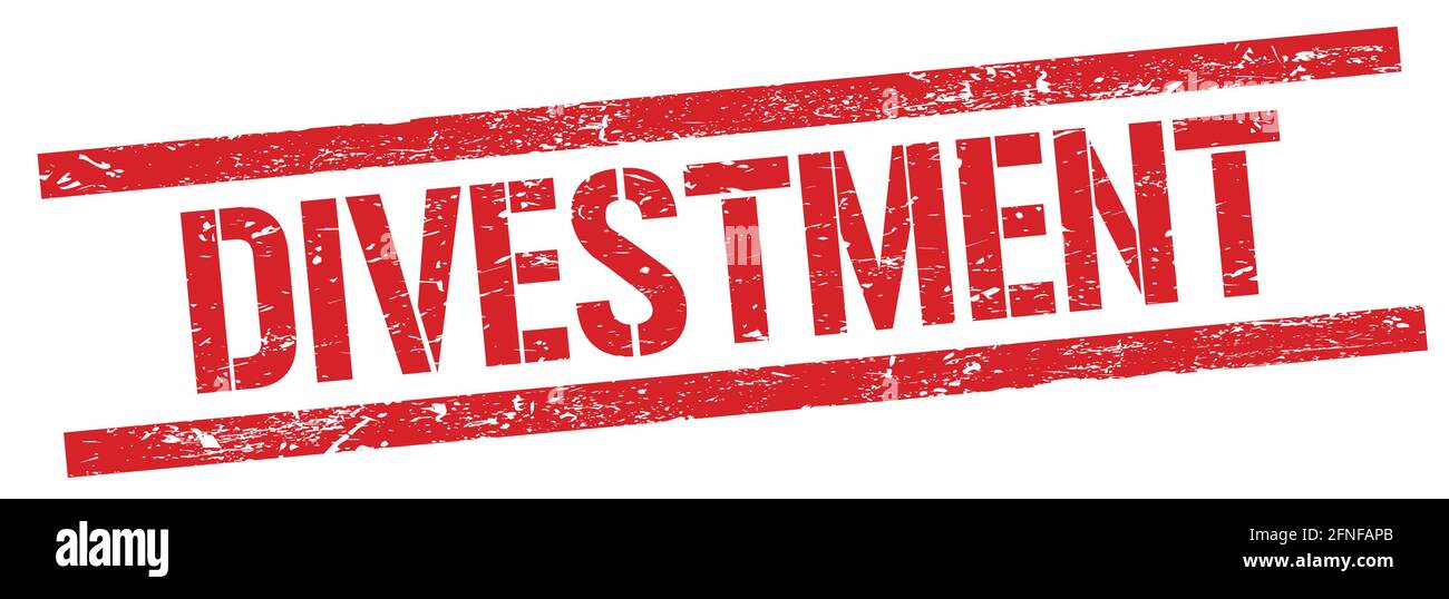 Divestment word hi-res stock photography and images - Alamy