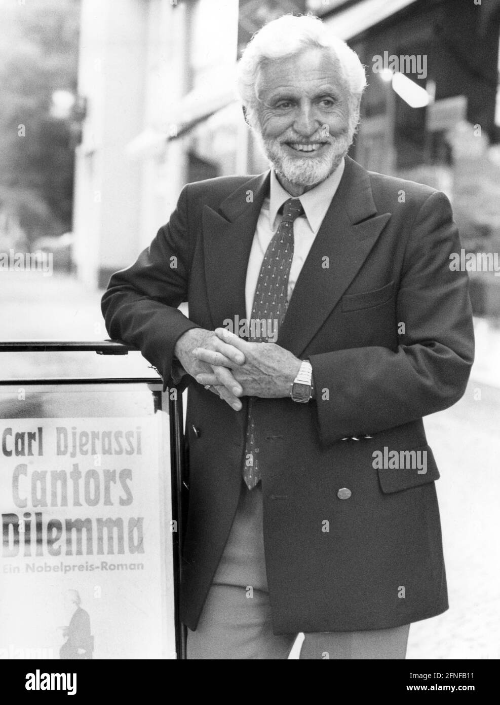 Prof. Carl Djerassi, Austrian-American chemist, writer and involved in ...