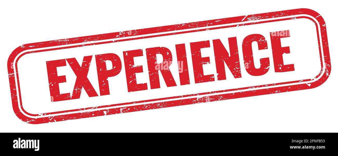 Experience rubber stamp hi-res stock photography and images - Alamy