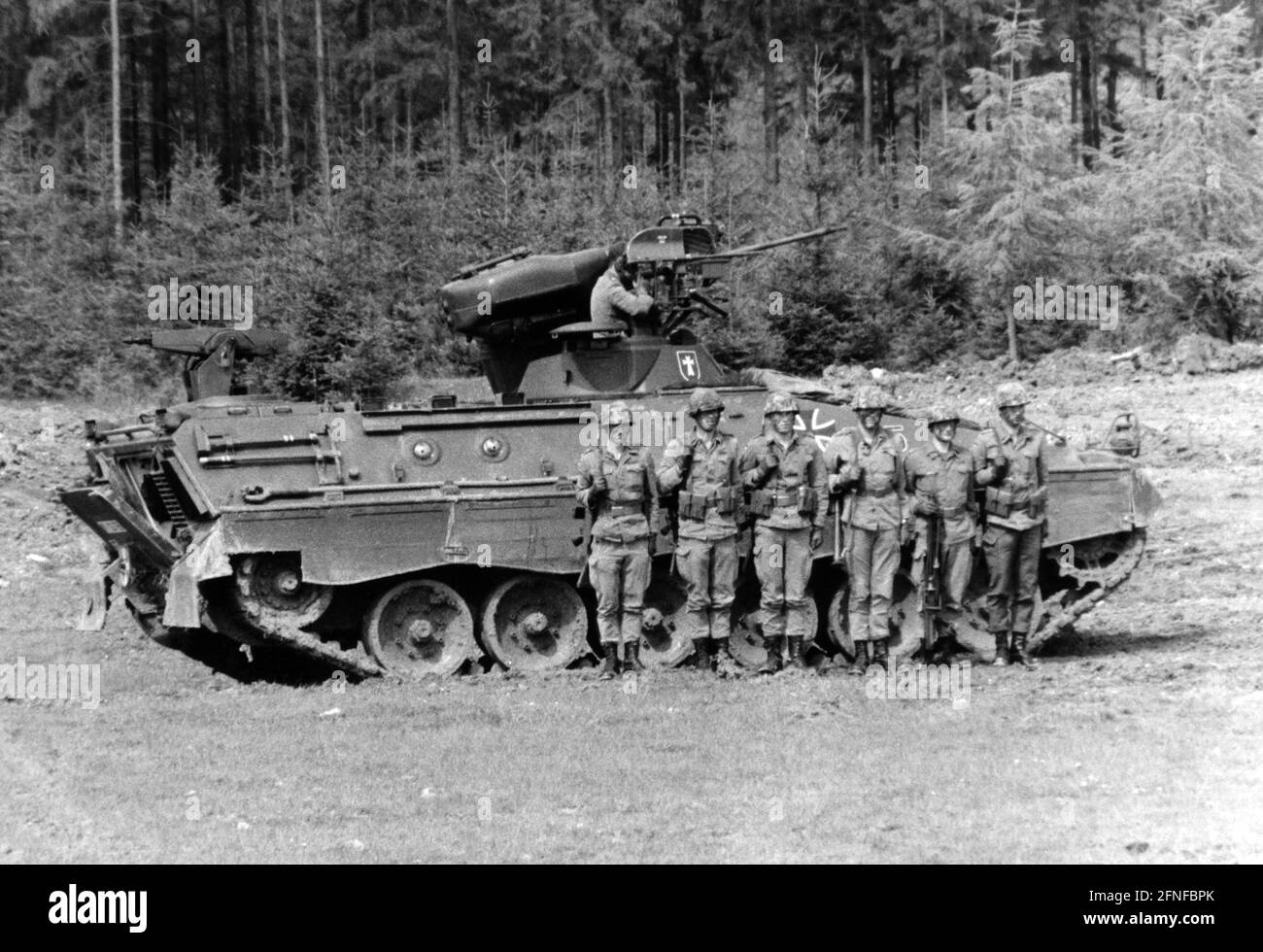 Armoured infantry fighting vehicle marder Black and White Stock Photos ...