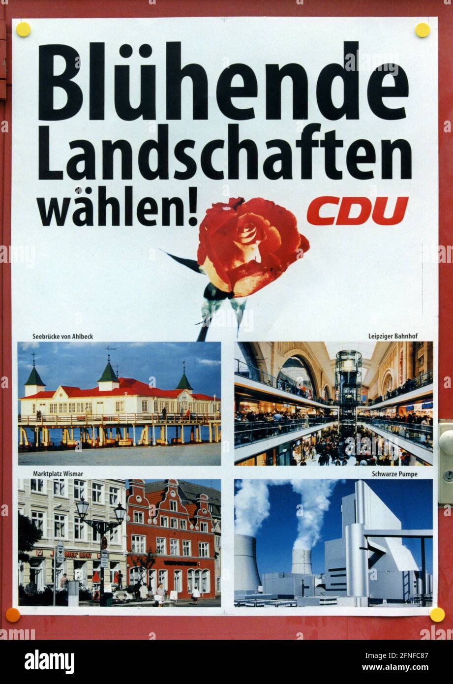 Election Campaign Poster Cdu High Resolution Stock Photography and ...